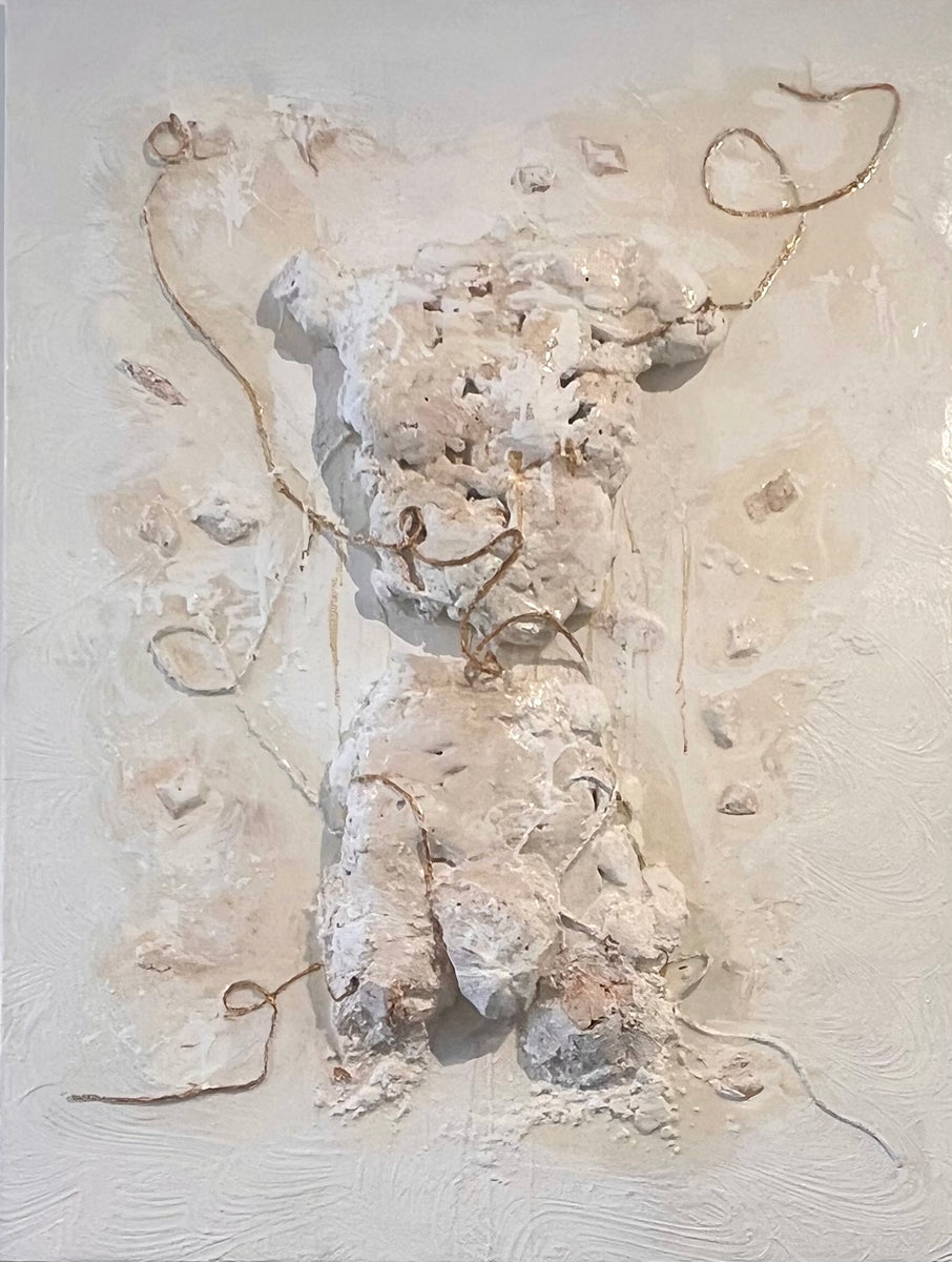 Male Torso (White), 2024 – Manolis Projects Shop