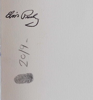 Happy Birthday Elvis! (Royal Blue), 2019 – Manolis Projects Shop